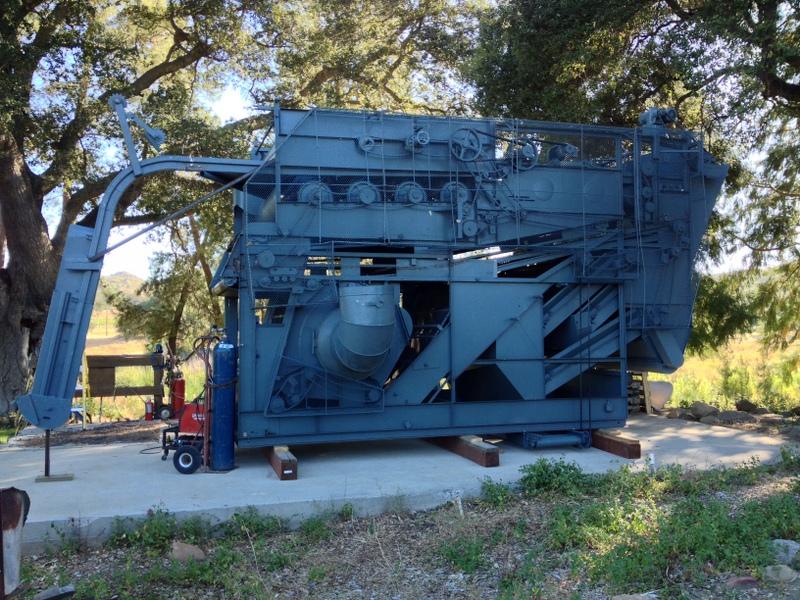 Star B Ranch’s New Hop Harvester